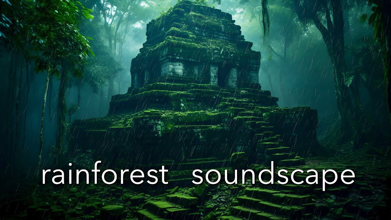 Rainforest Soundscape: 1 Hour of Soothing ASMR Nature Sounds - YouTube