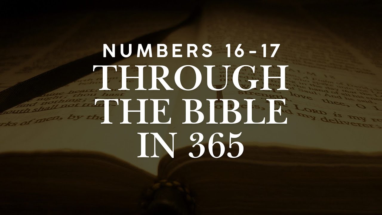 3/2 - Numbers 16-17 - Through the Bible in 365 - YouTube