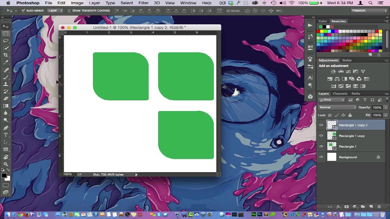 Adobe Photoshop CC 2014 Top Feature Smart Guides - YouTube
