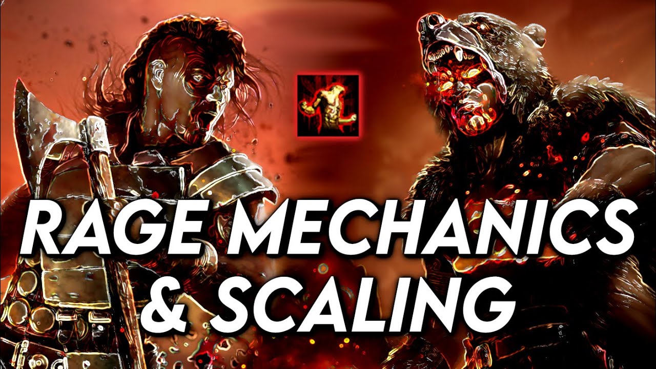 OUTRAGEOUS! New Rage Mechanics & Scaling Overview for 3.25 | Path of ...