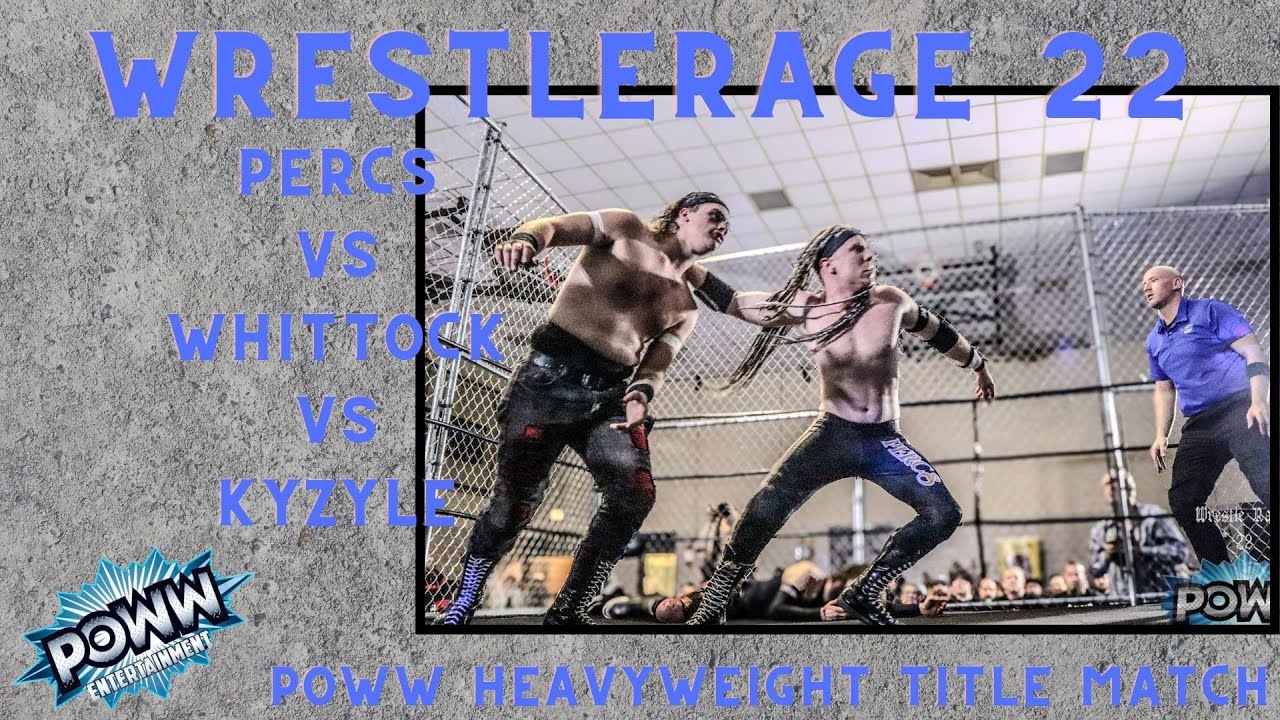 Wrestle Rage 22 Kyzyle Vs Mason Percs Vs Quinn Whittock (11-2-24) - YouTube