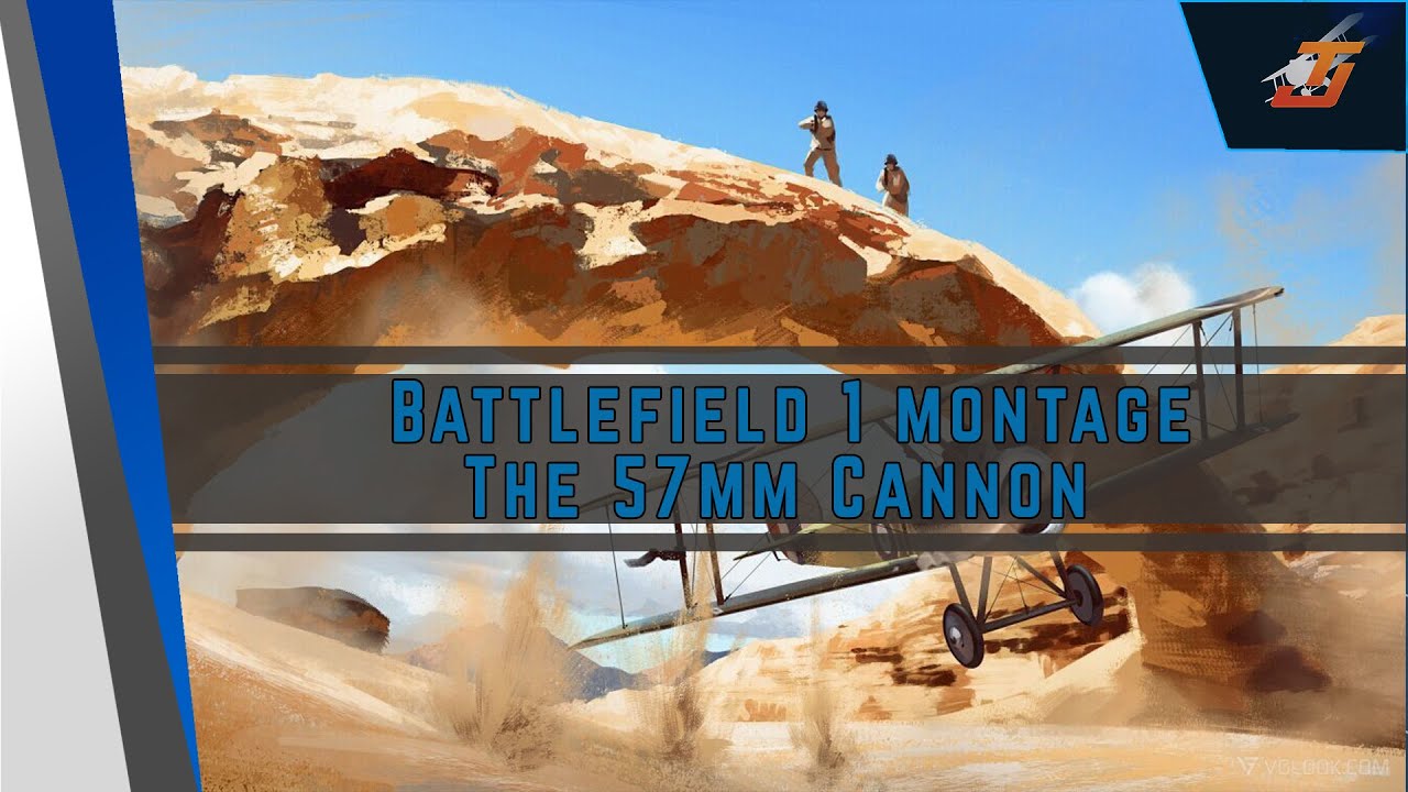 Battlefield 1 BETA: 57mm Attack Plane Cannon Montage - 1ron-tjunfisk - YouTube