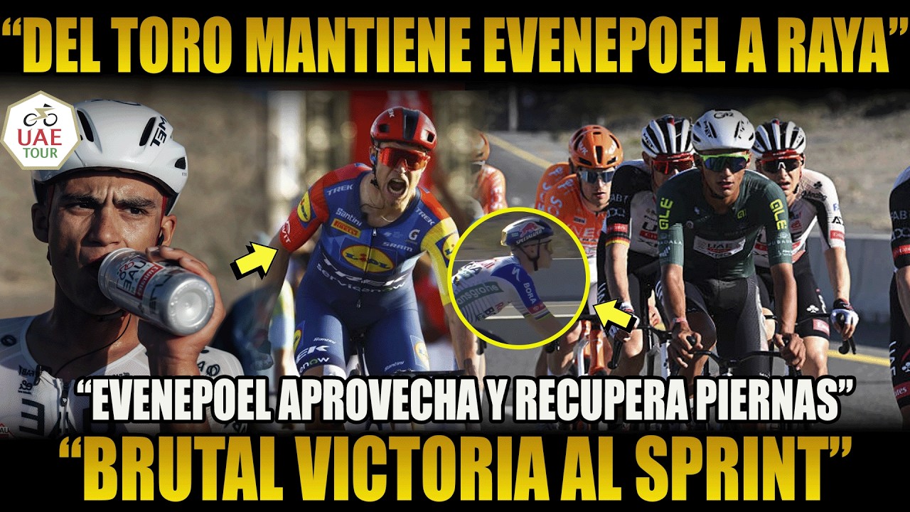 ¡ESPECTACULAR VICTORIA SPRINT! "DEL TORO SIGUE LIDER Y EVENEPOEL ...