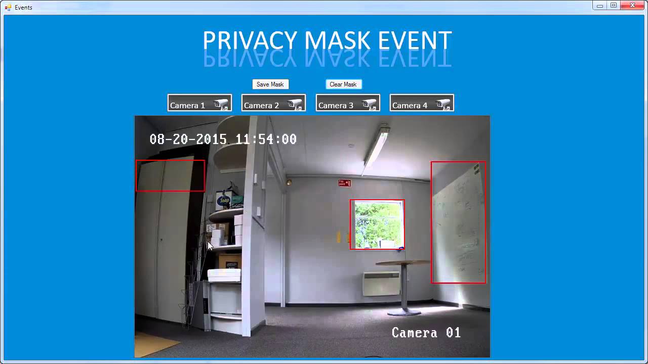 Hikvision IP Camera - Multiple Privacy Masks - C# - YouTube