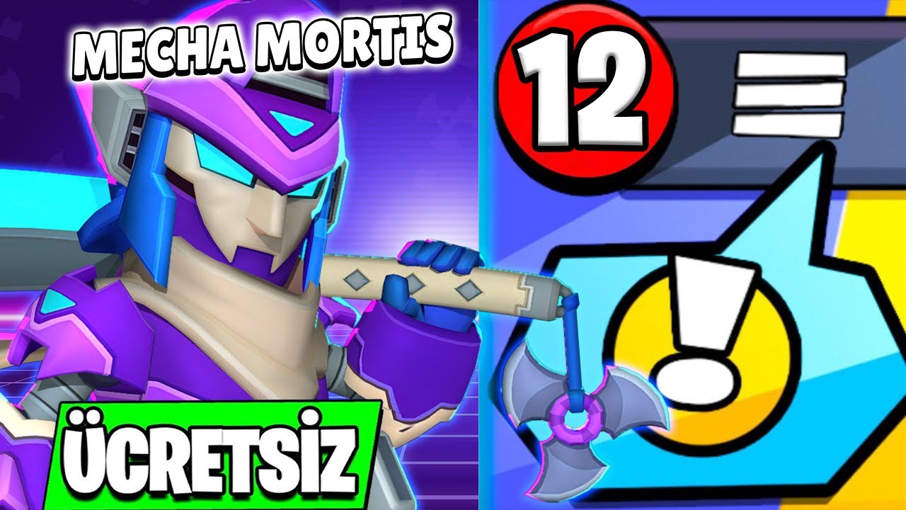 MECHA MORTİS KOSTÜMÜNÜ ALDIM🎁 Brawl Stars - YouTube