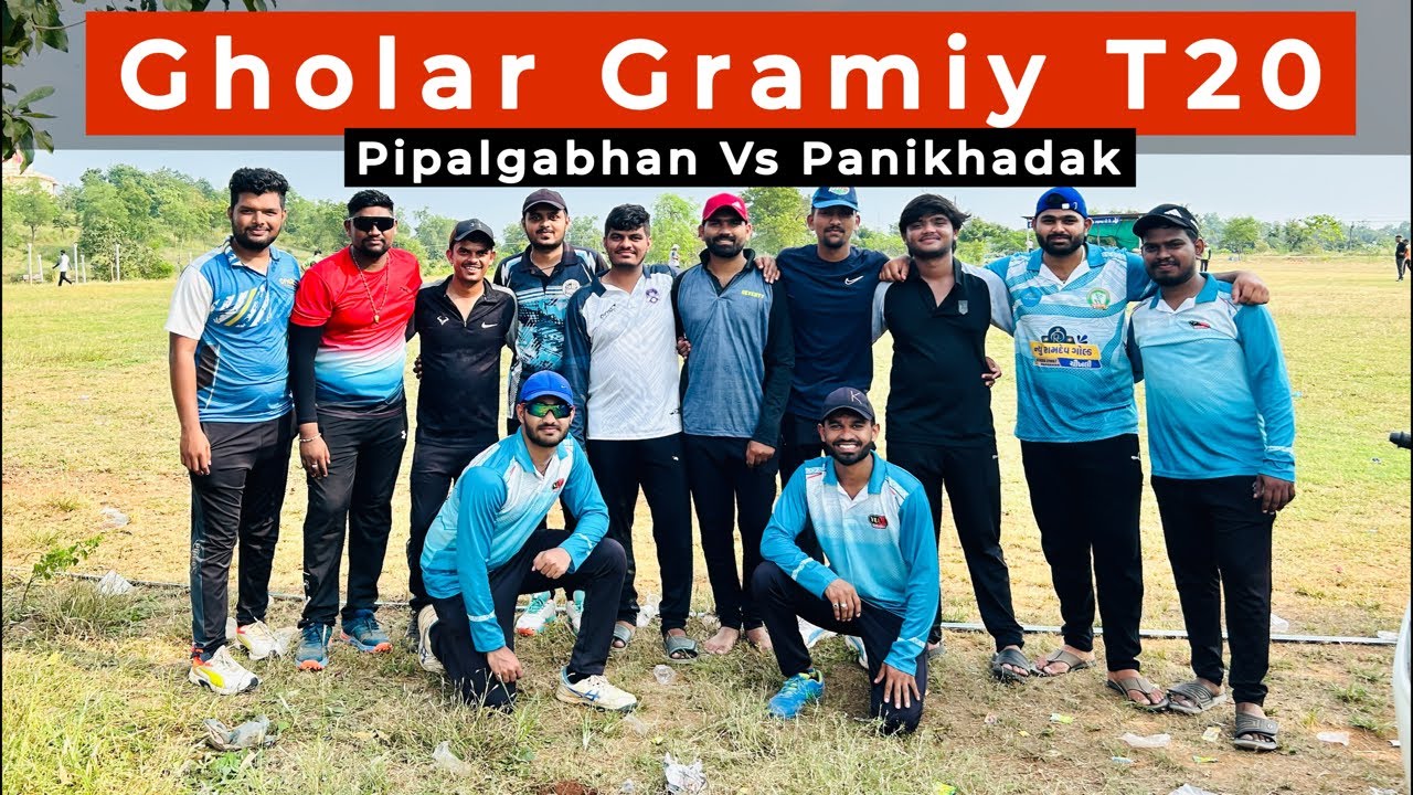 🔥 Gholar Gramiya T20 | PipalGabhan vs Panikhadak | Epic Village Cricket ...