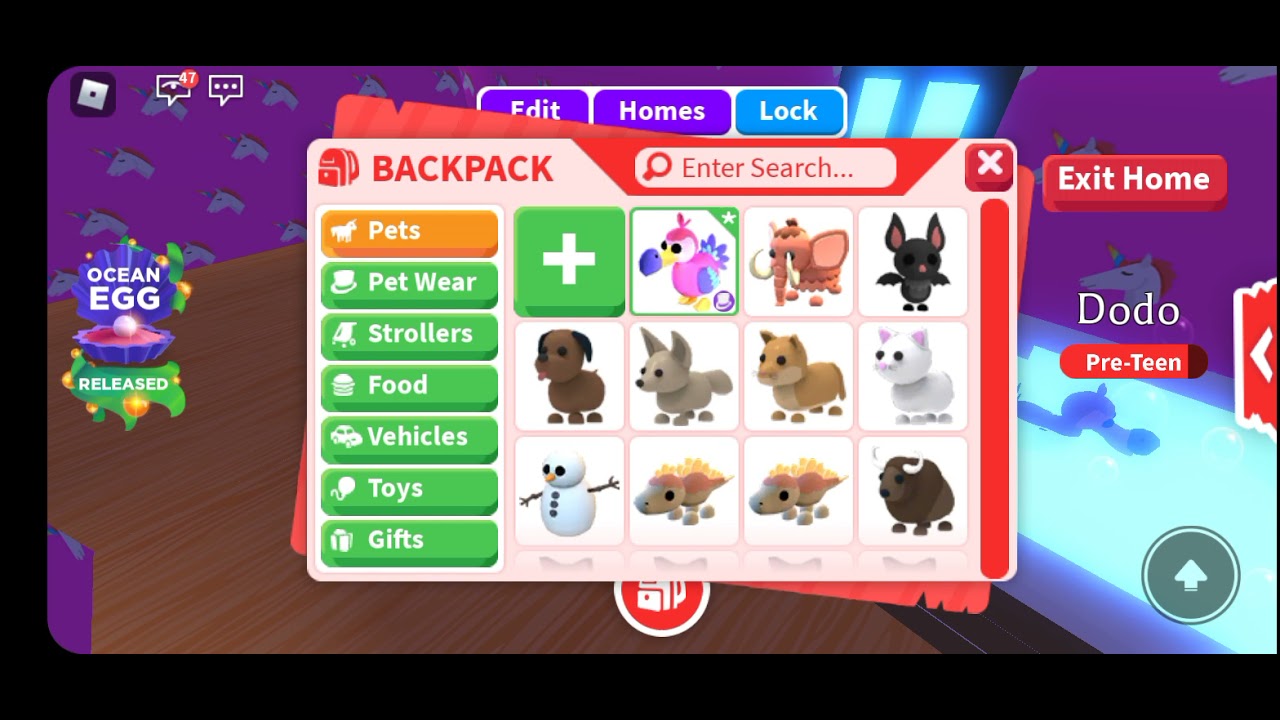 Adopt me !!!6) adopt me i have a legendary dodo - YouTube
