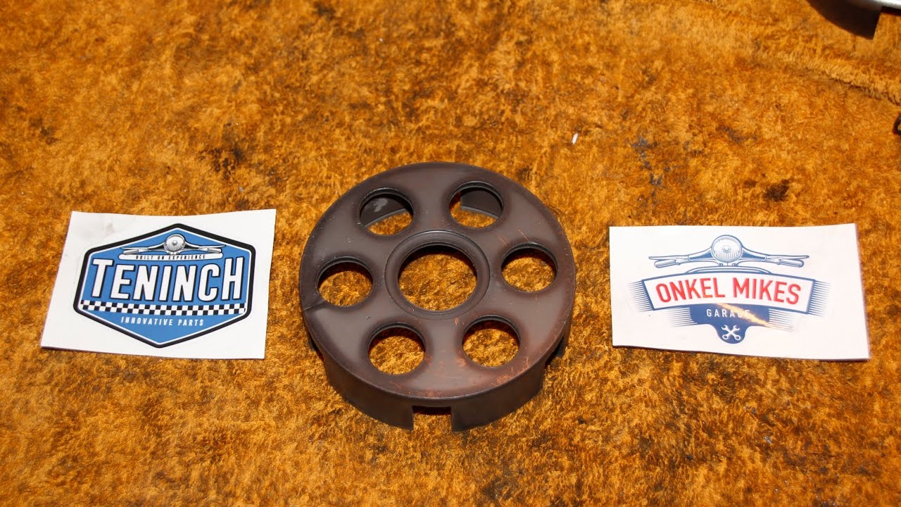 vespa CNC CLUTCH 6 springs by TENINCH - YouTube