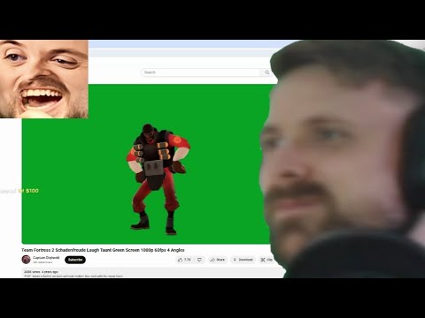 Forsen reacts to Team Fortress 2 Schandenfreude Laugh Green Screen ...