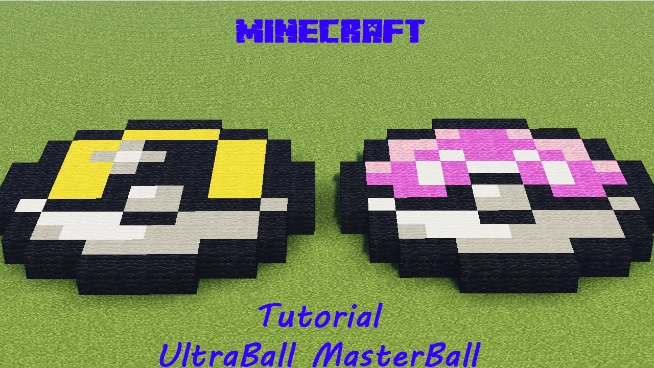 Minecraft Tutorial Como fazer a UltraBola e MasterBall - YouTube