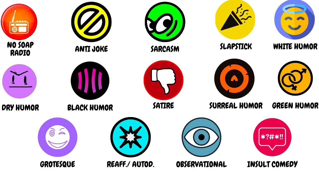 Every Type of Humor Explained in 4 Minutes - YouTube