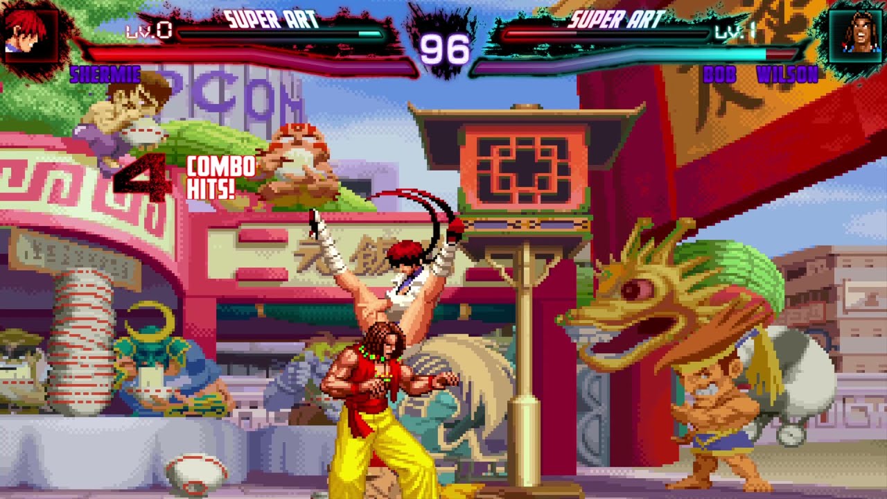 MUGEN Arcade Shermie - YouTube
