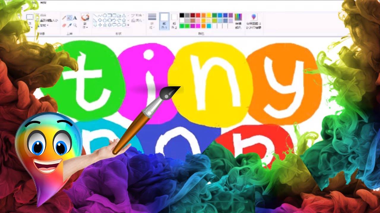 DRAWING TINY POP LOGO - YouTube