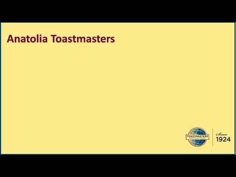 Anatolia Toastmasters, Boshorus Toastmasters, Istanbul, Turkiye