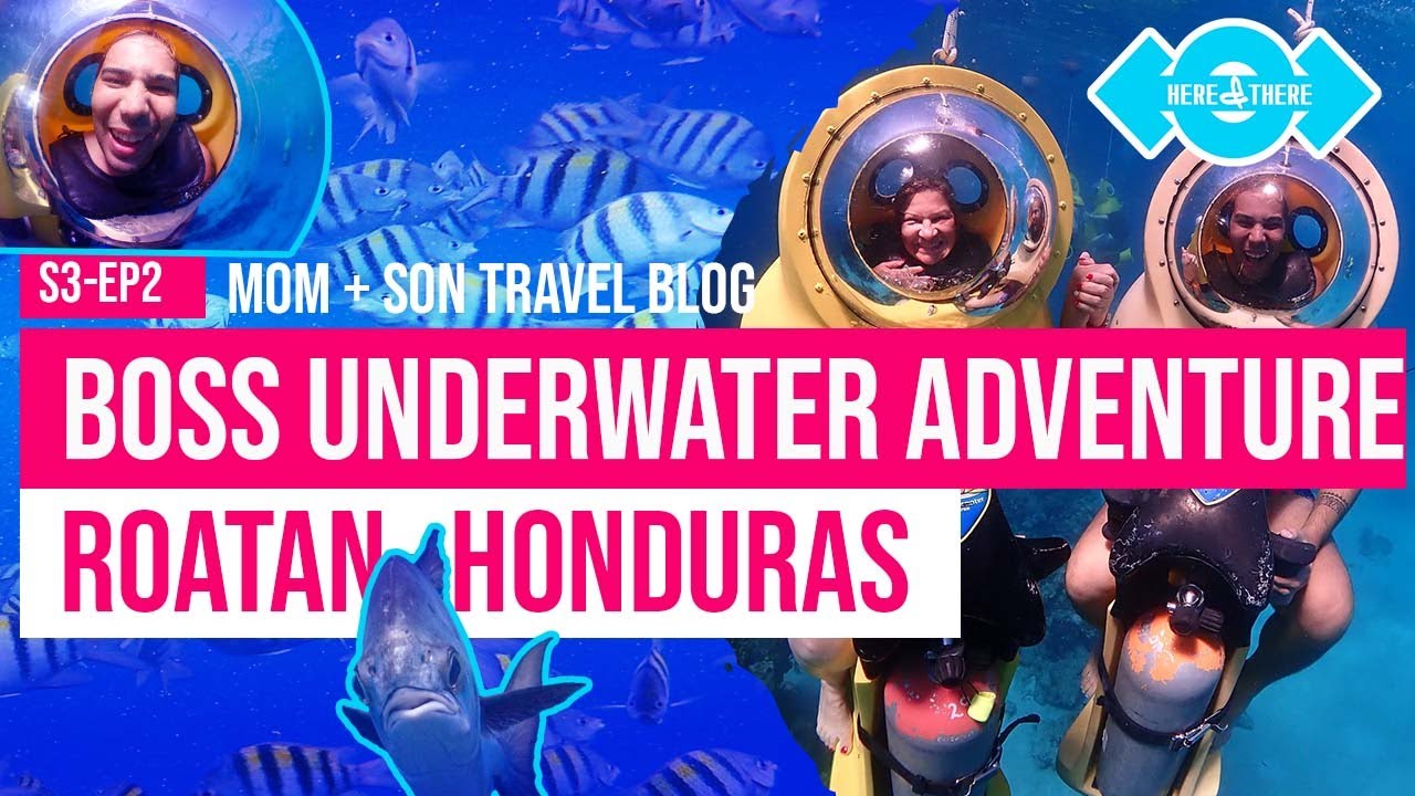 BOSS UNDERWATER SNUBA ADVENTURE in ROATAN- HONDURAS - HERETHERETV ...