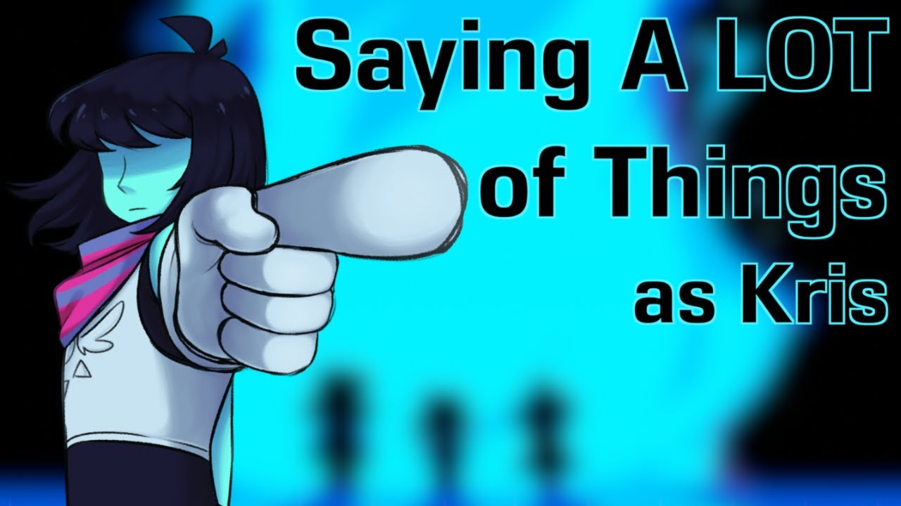 Saying A LOT of Things as Kris - YouTube