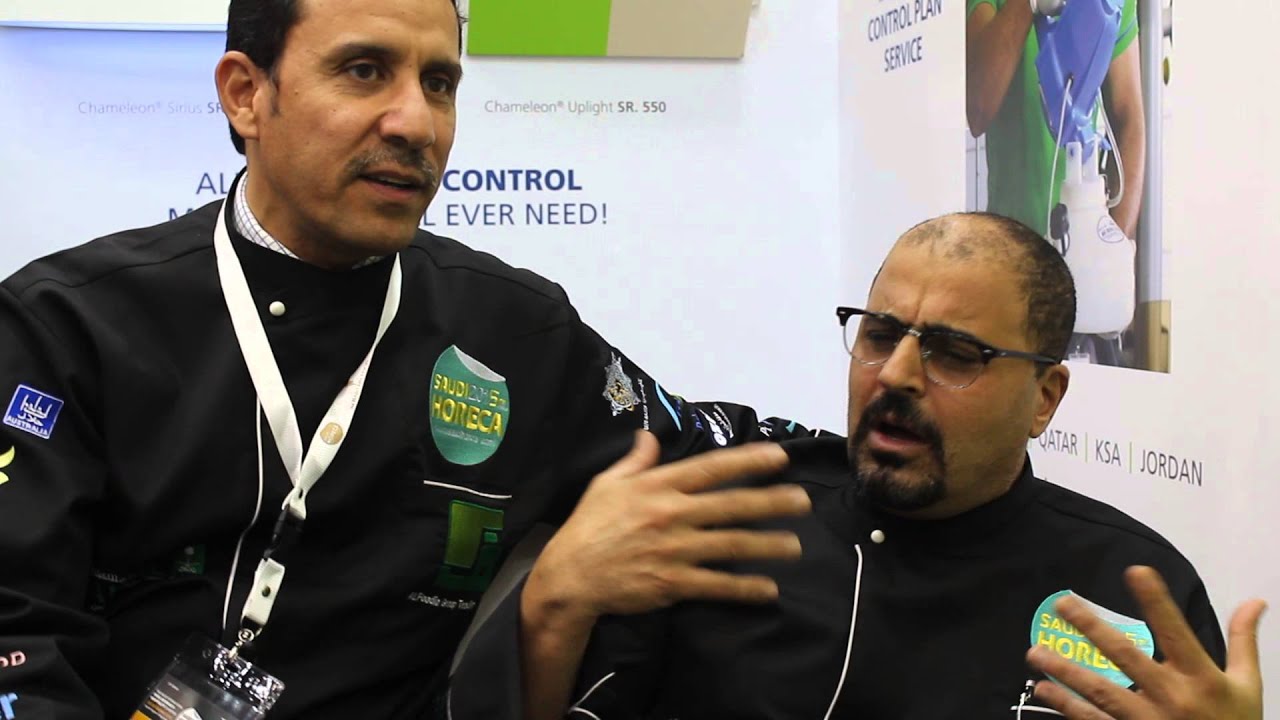 Chef Yasser Jad and Chef Tarek Ibrahim Discussing food safety at Saudi ...