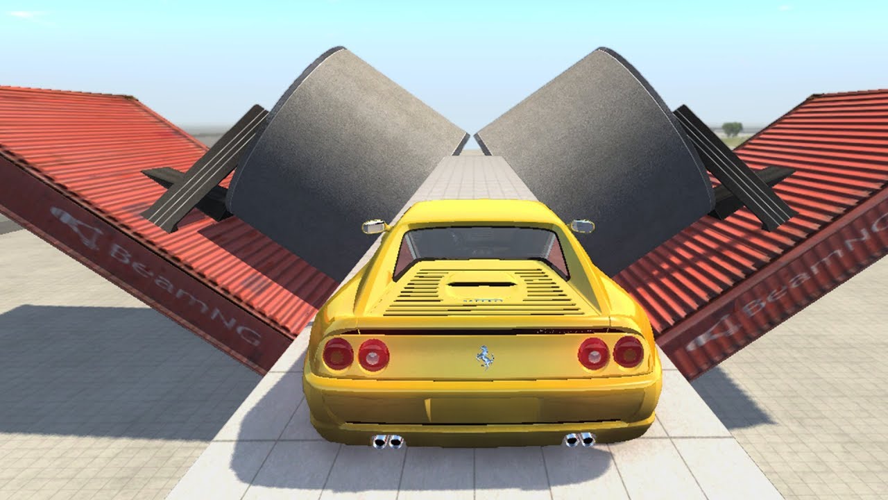 Cars Vs Pitcher - Beamng drive - YouTube