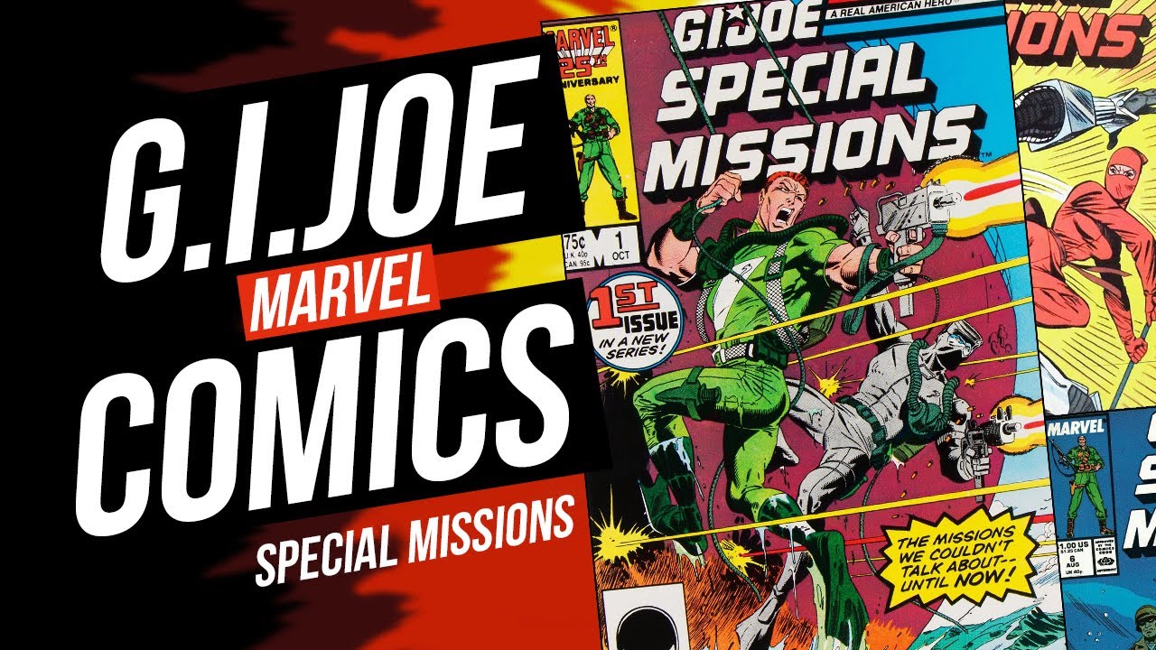 GI Joe Marvel Comics Special Missions issues #1-28 Covers Review - YouTube