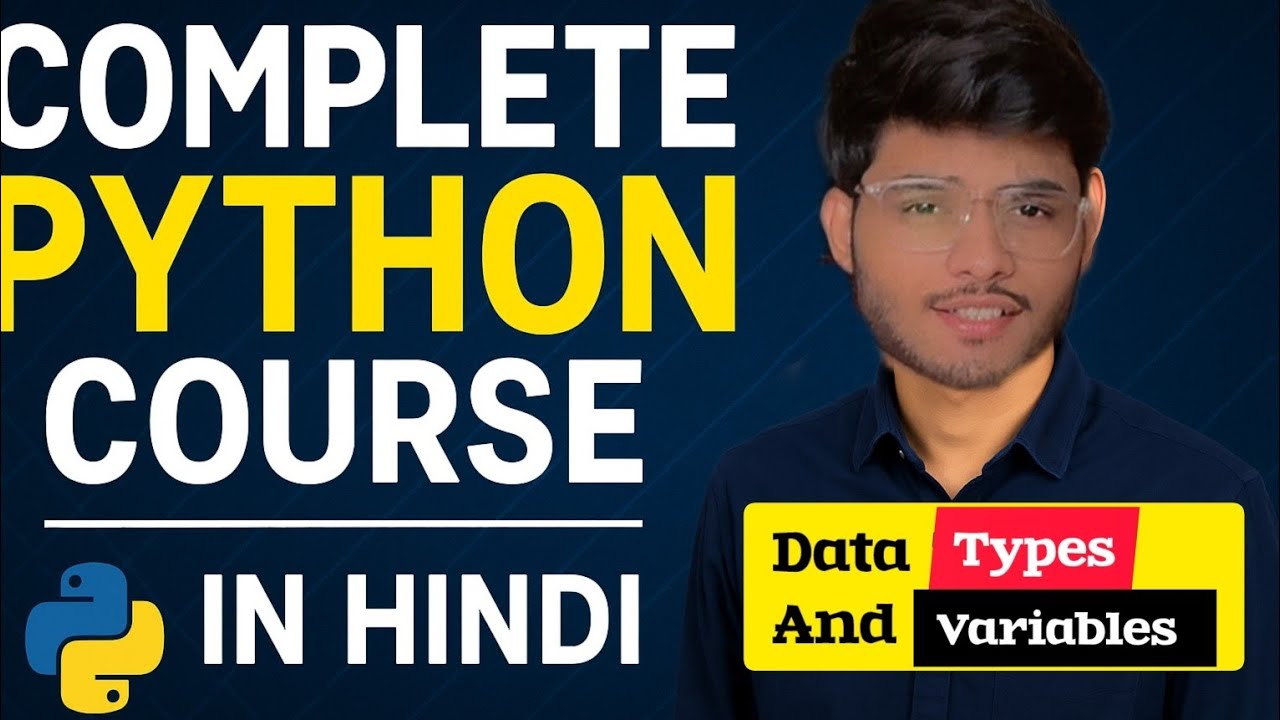 Python Course Easiest Simple Language - Data Types and Variables p - YouTube