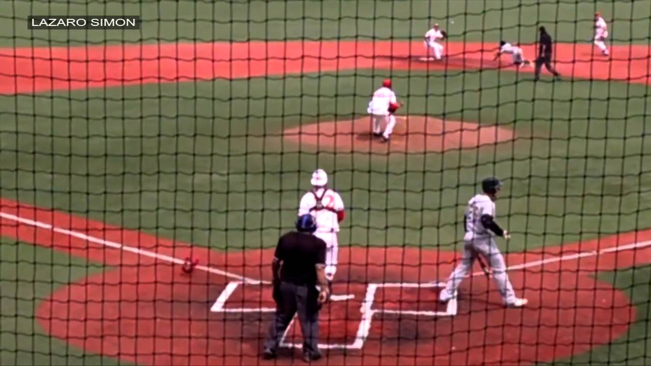 Stop everything and watch this college baseball team's strike 'em out ...