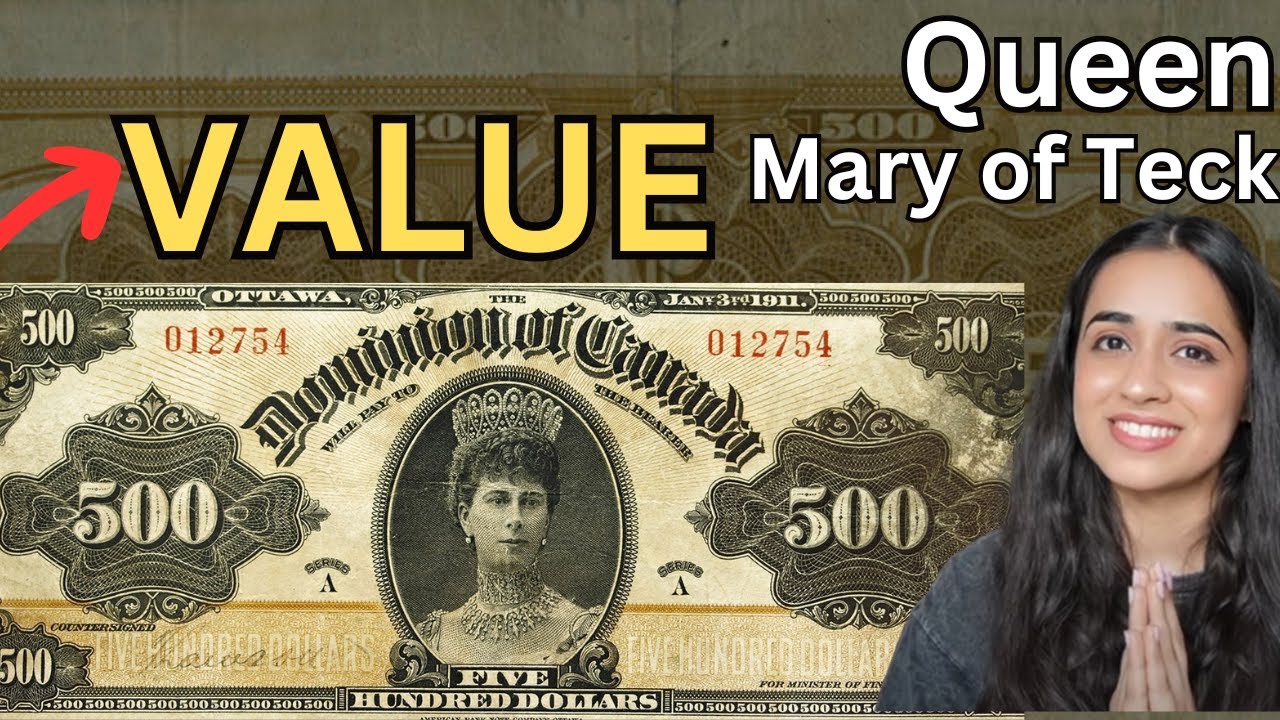 Rare $500 Canadian Bill from 1911 —A Collector's Dream - YouTube