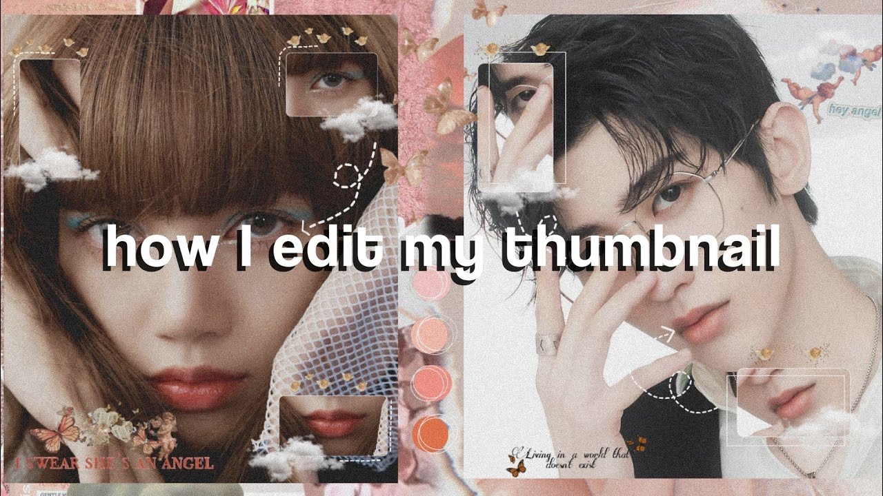 how I edit my thumbnail [picsart] - YouTube