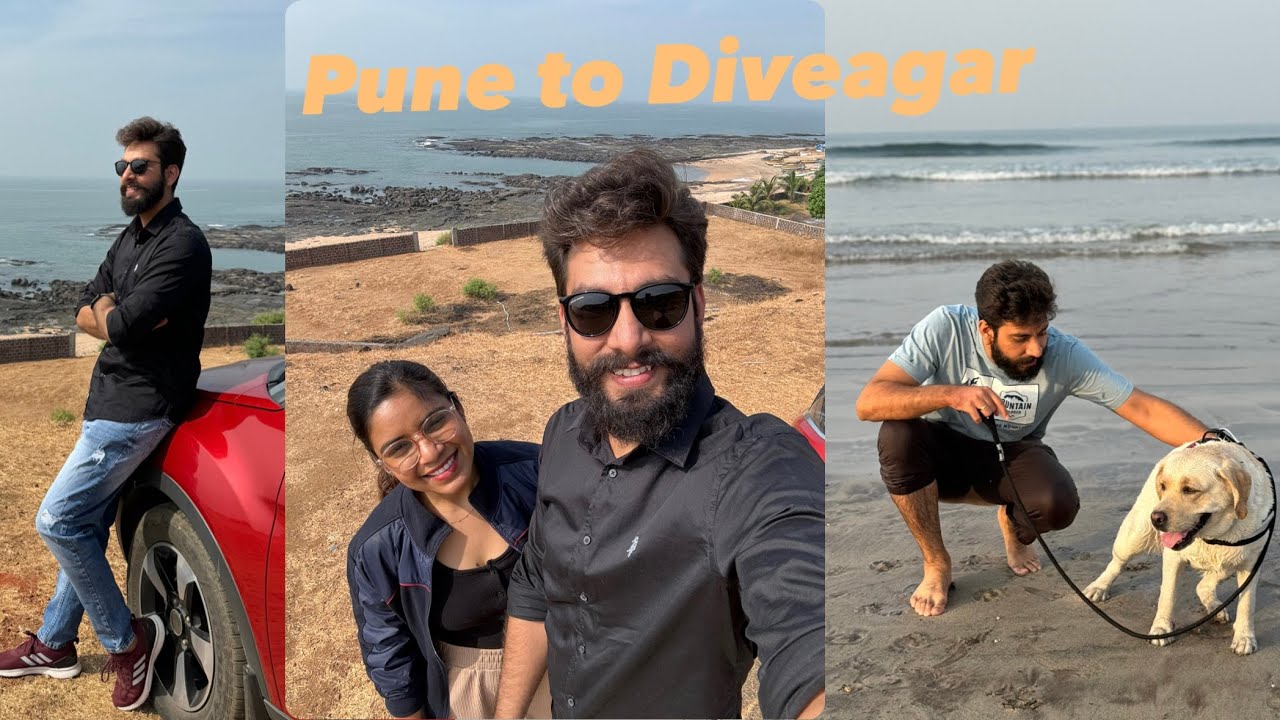 Diveagar Staycation | Pune to Diveagar | Drone shots | Road Trip with ...