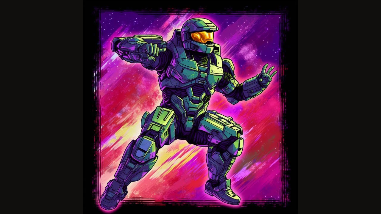 Master Chief tells you to slay the disco dance floor - YouTube