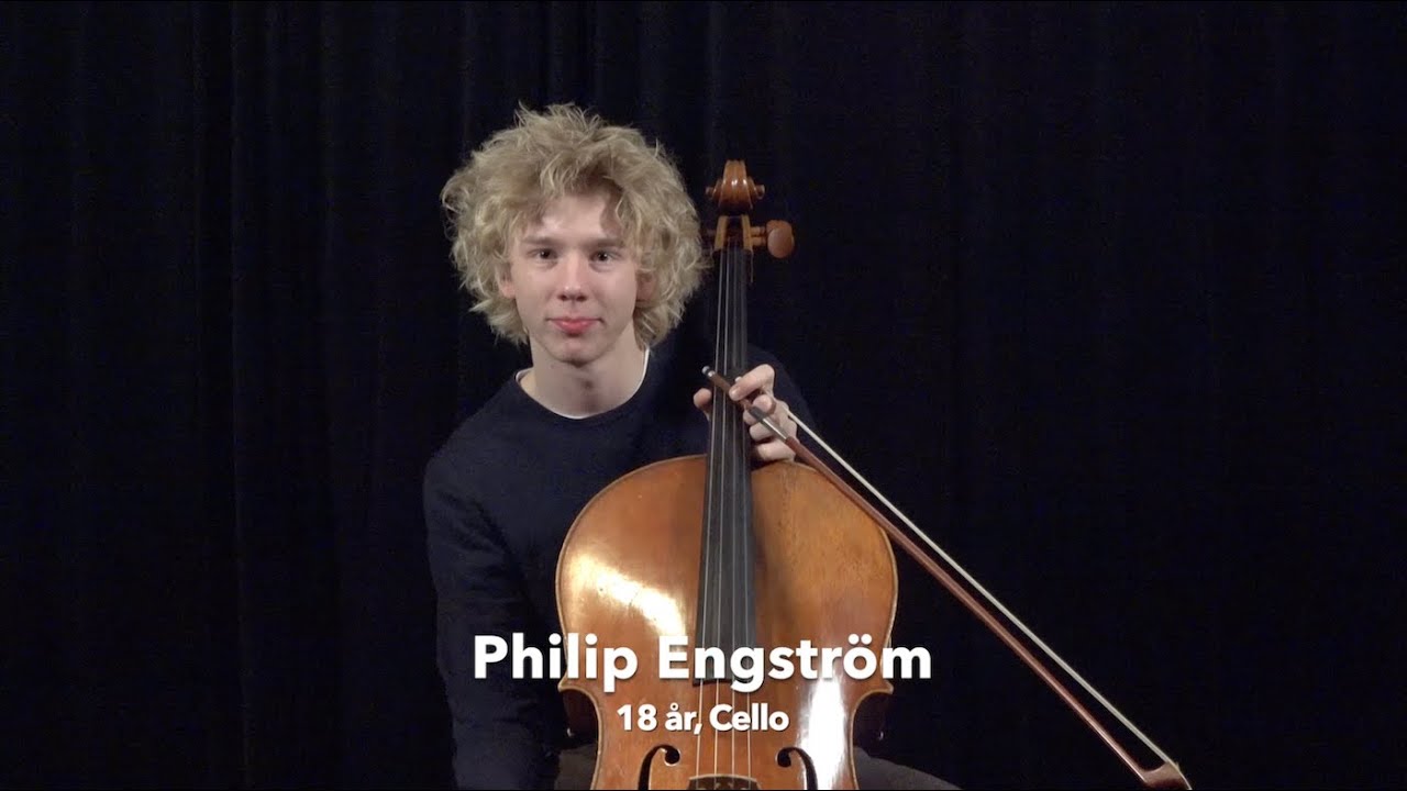 Philip Engström, cello - Polstjärnepriset 2024 - YouTube