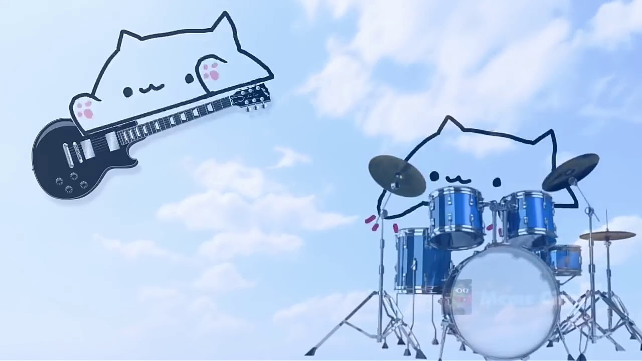 Bongo Cat Playing Musical Instruments memes | Bongo Cat Music - YouTube
