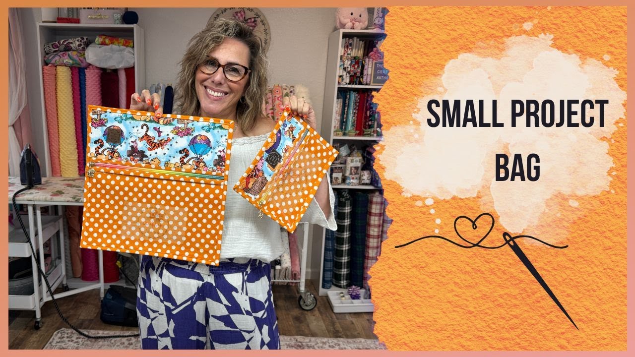 You Won't Believe How Easy This Small Project Bag is to Make! - YouTube