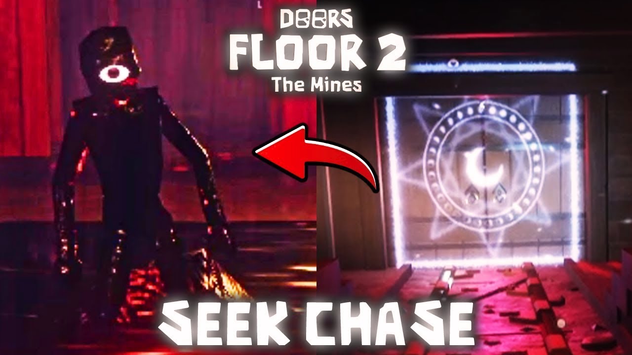Second Chase, running from Seek in Doors 2!! - YouTube