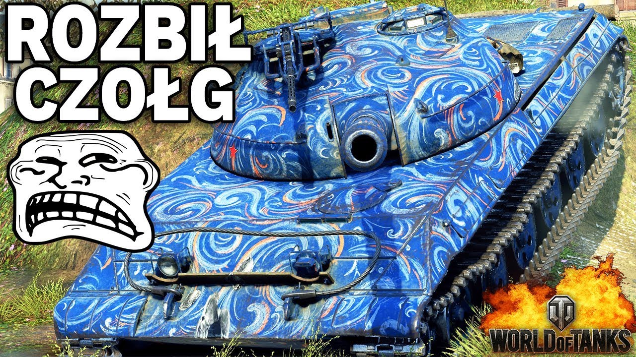 ROZBIŁ CZOŁG - Rosyjski FIOLET 5000 WN8 - World of Tanks - YouTube