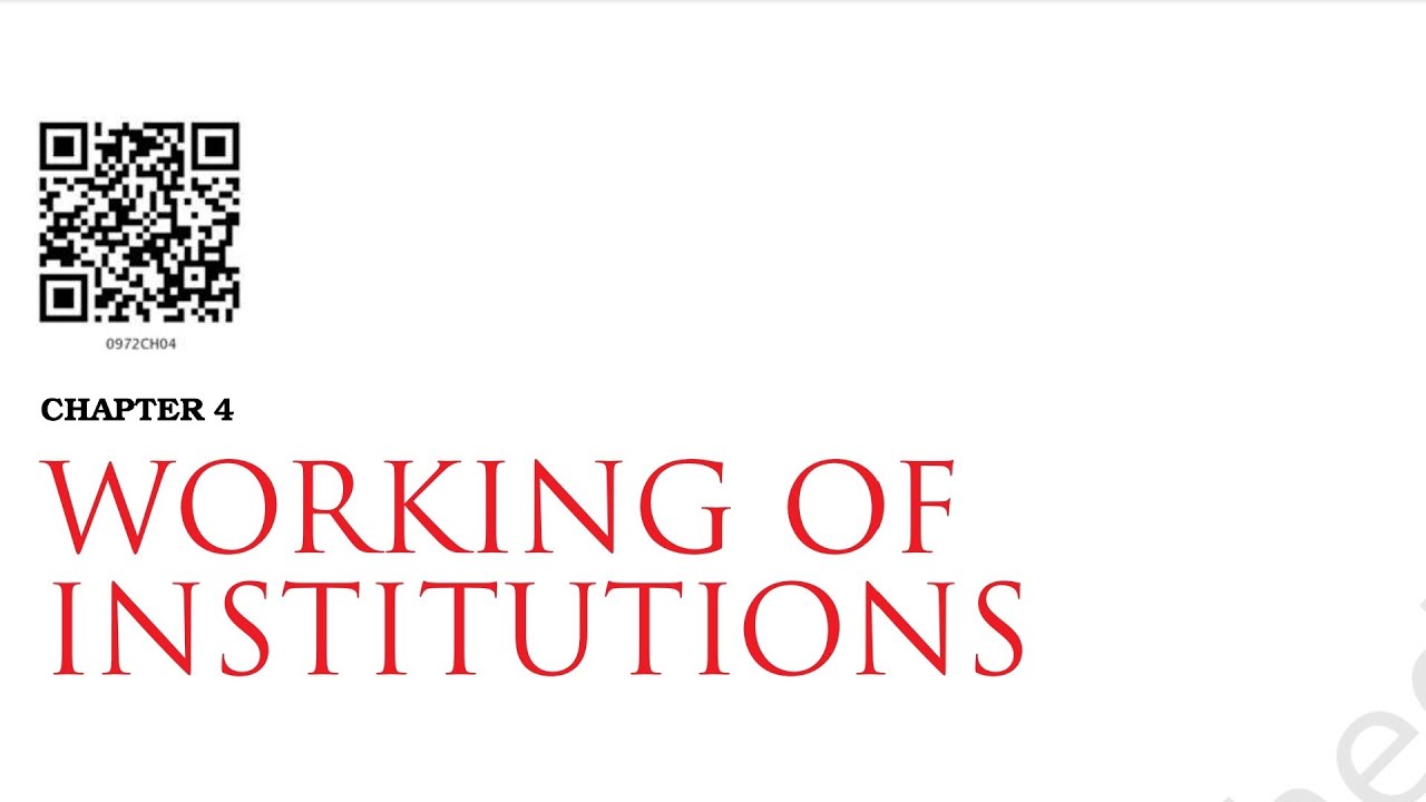 Class 9 Social Science | Working of Institutions | Part 2 | Civics ...