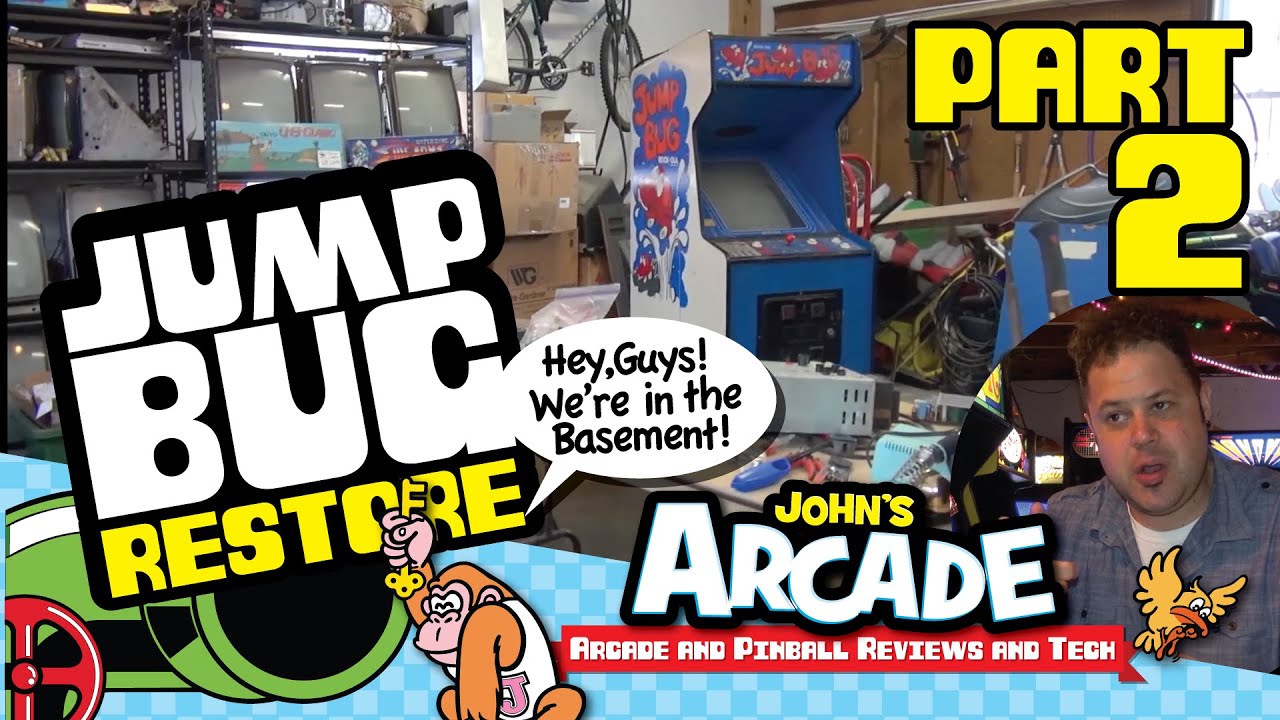 ROCK-OLA Jump Bug Arcade Game Restore - PART 2 - POWER SUPPLY INSTALL ...
