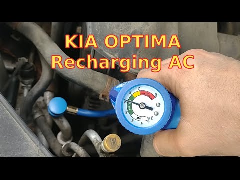 Kia Optima Rechargine AC - YouTube