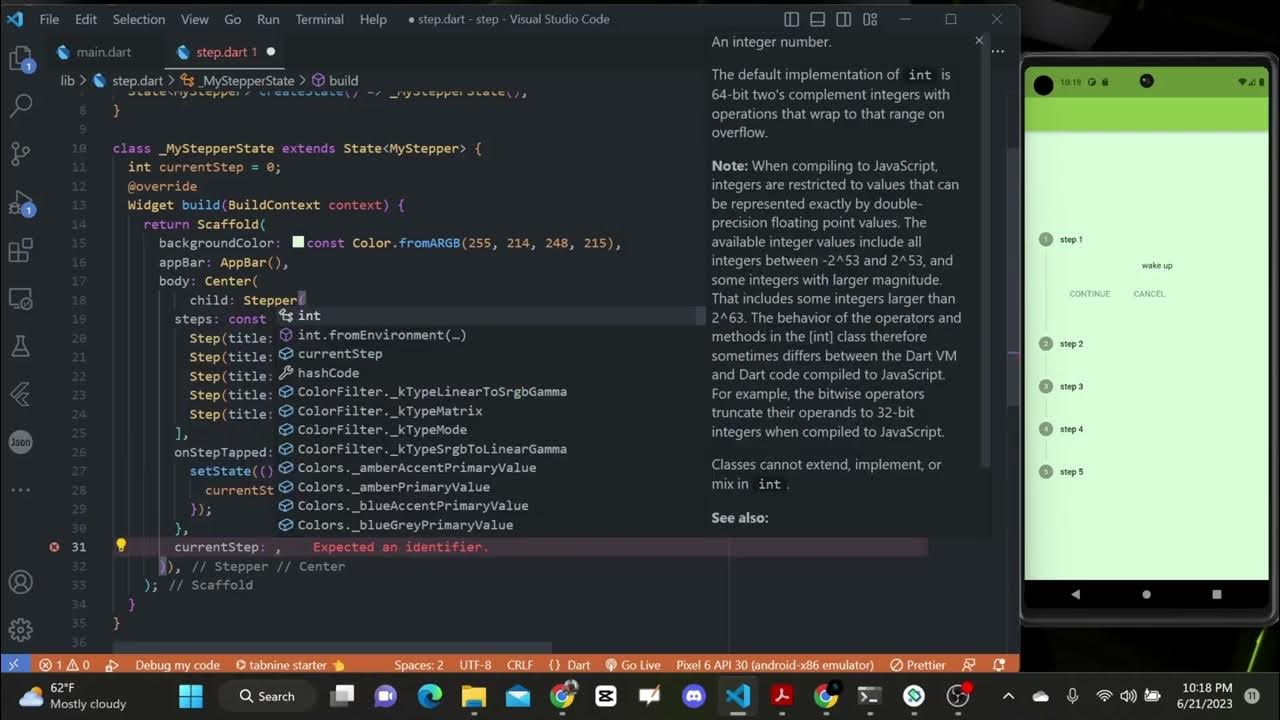 How to add Stepper in #flutter (2023) || Stepper || Easy Tutorial || - YouTube
