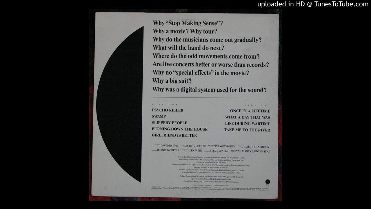 Talking Heads 432Hz Same As It Ever Was - YouTube