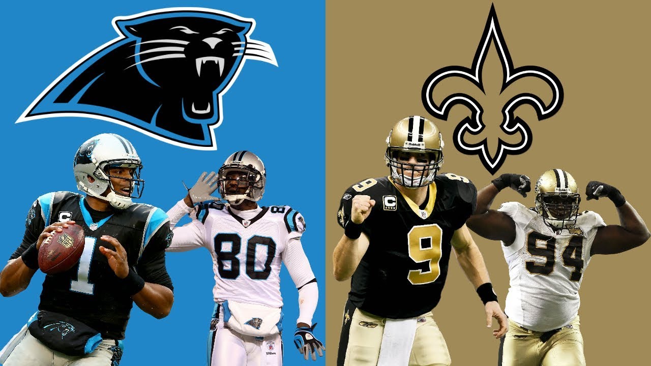 CAROLINA PANTHERS VS NEW ORLEANS SAINTS 2018 PLAYOFF SIMULATION!! NAIL ...