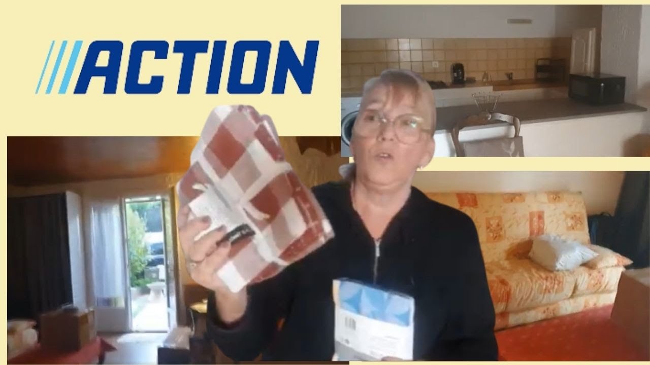 Achats Action & Room tour appart - YouTube
