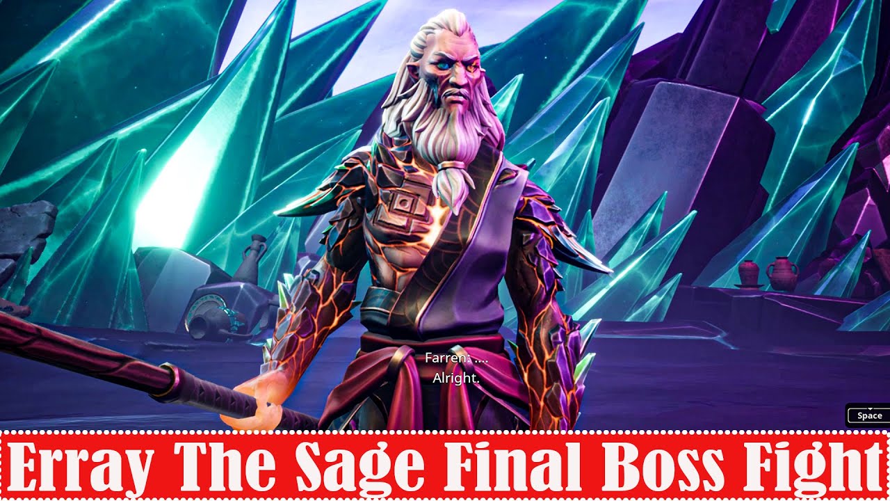 Stray Blade Erray The Sage Final Boss Fight - YouTube