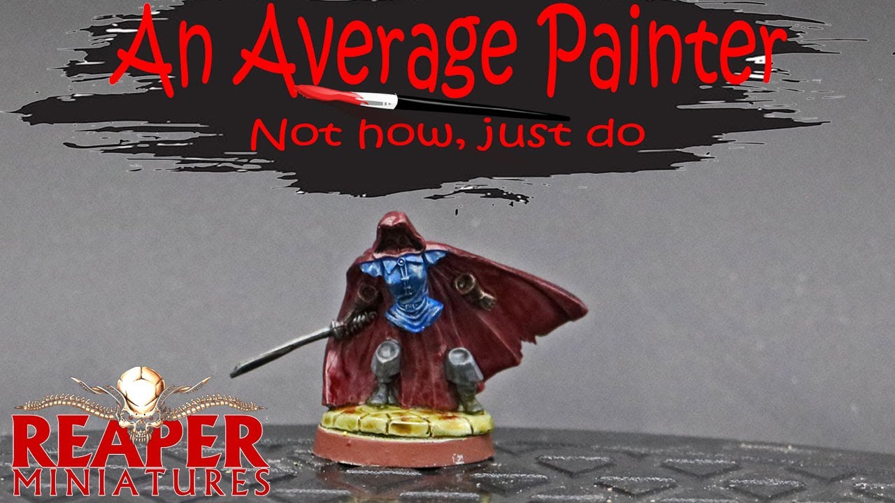 TIMELAPSE - Painting the Female Wraith (02617) from Reaper Miniatures ...