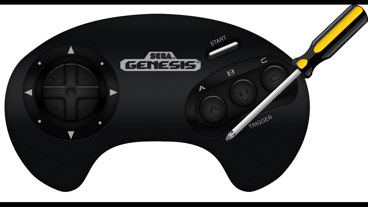 How to Fix a Genesis Controller: Buttons Not Working - YouTube