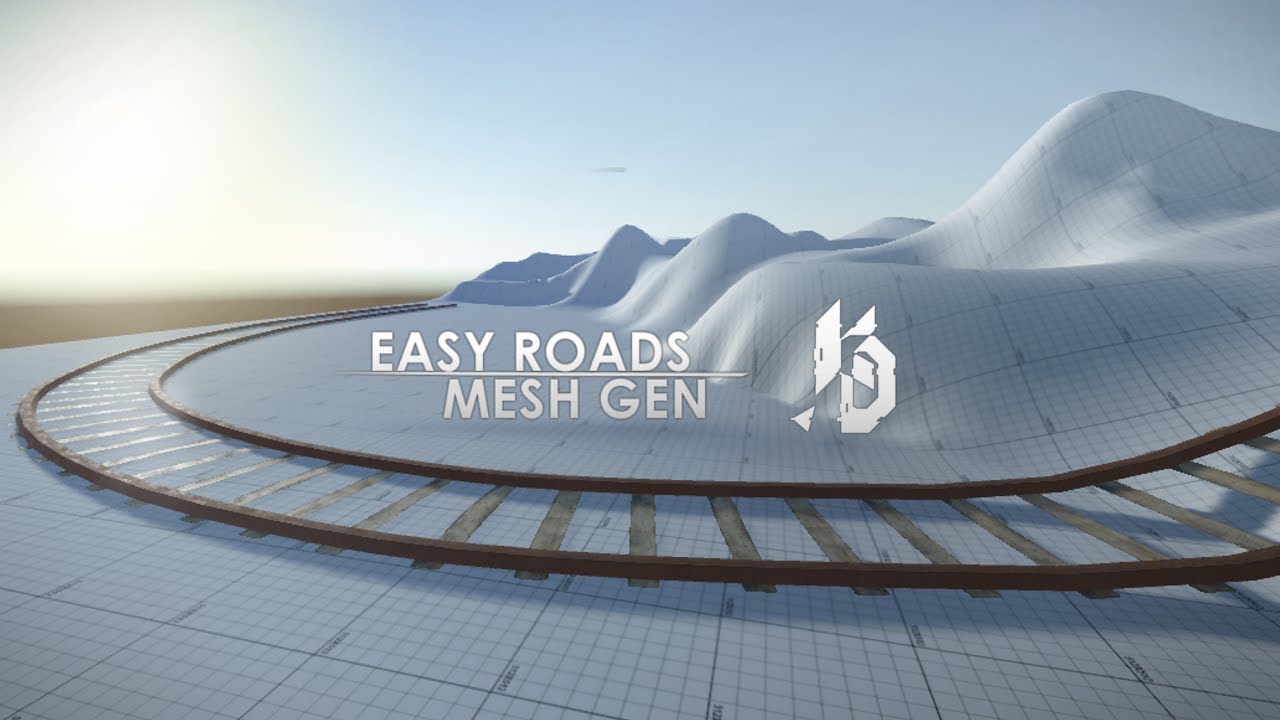 Easy Roads Mesh Gen - Rails tutorial - YouTube