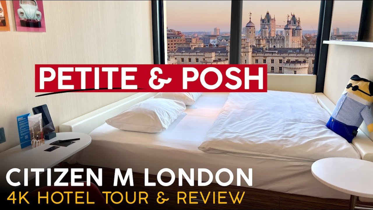 CITIZEN M TOWER OF LONDON London, England【4K Hotel Tour & Review ...