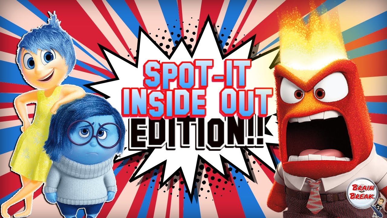 Spot-it Fitness (Inside Out Edition!) | iSPY | GoNoodle | Brain Break ...
