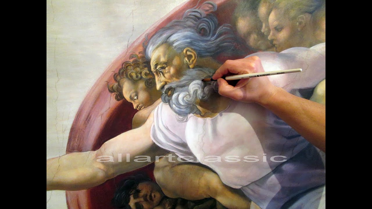 Renaissance Painting-Michelangelo Creation of Adam - YouTube
