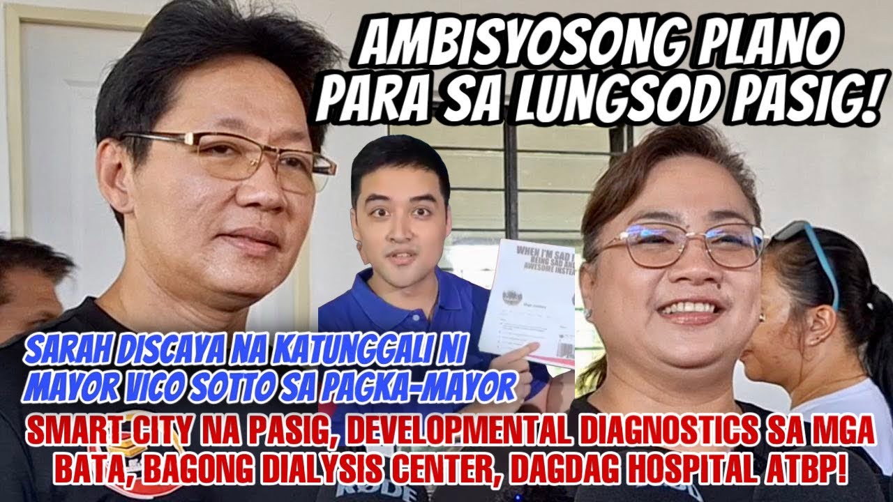 SARAH DISCAYA GUSTONG GAWING 'SMART CITY' ANG LUNGSOD PASIG | #KAYATHIS ...