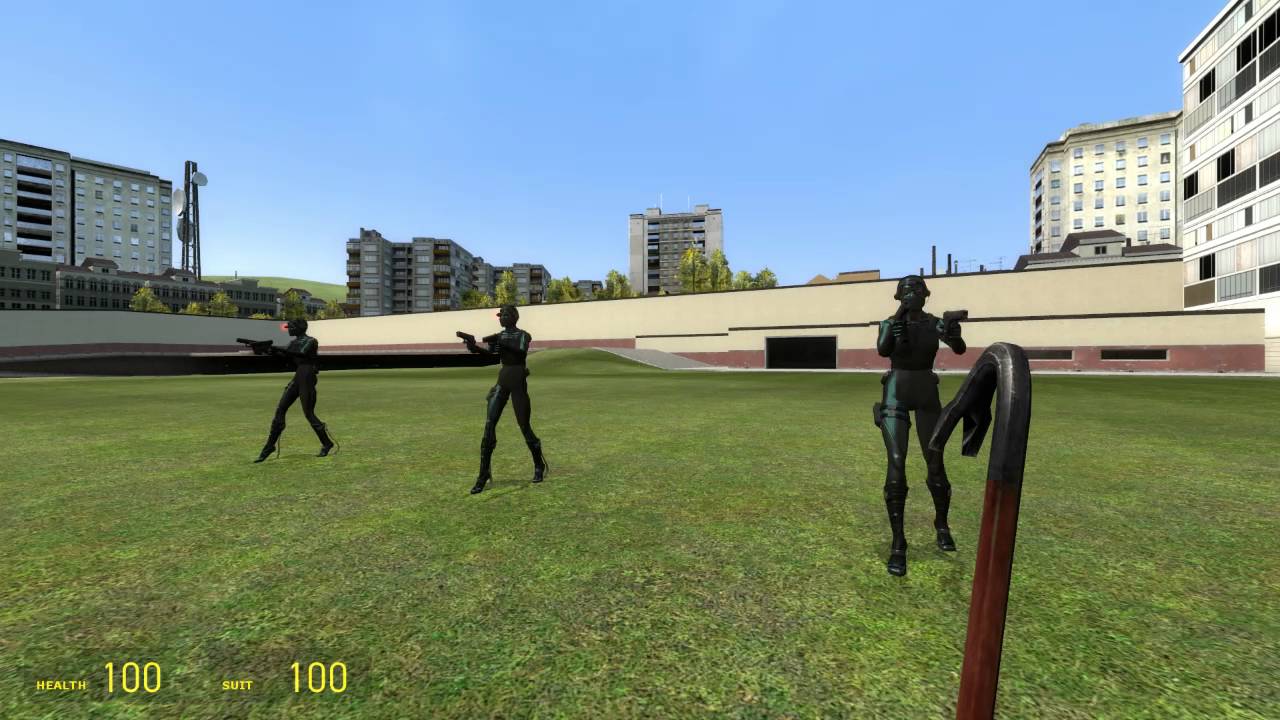 GMod: 10 Combine Assassins VS. 10 Black Ops Assassins - YouTube